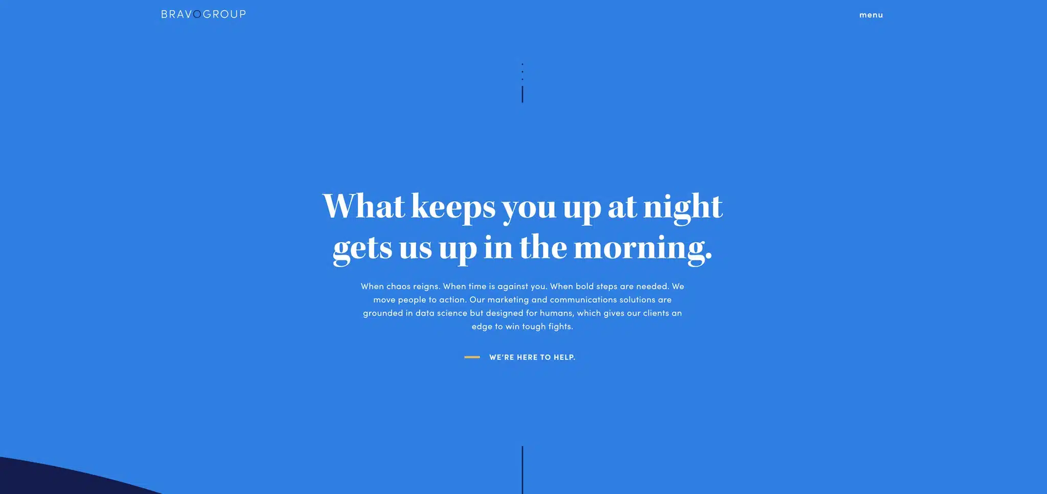 Web refresh reveals three tenets for success | Bravo Group